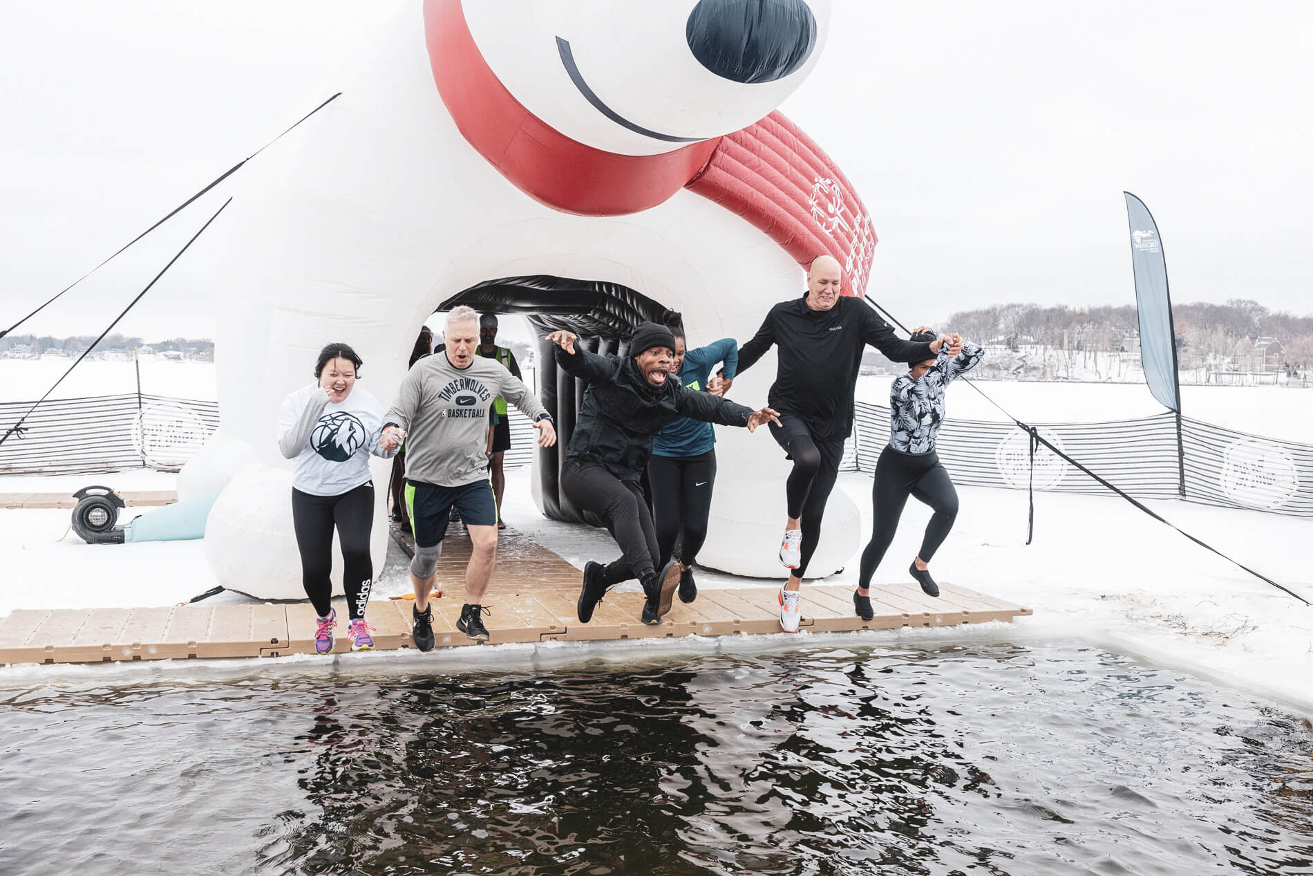 Polar Plunge | Polar Plunge x the Timberwolves